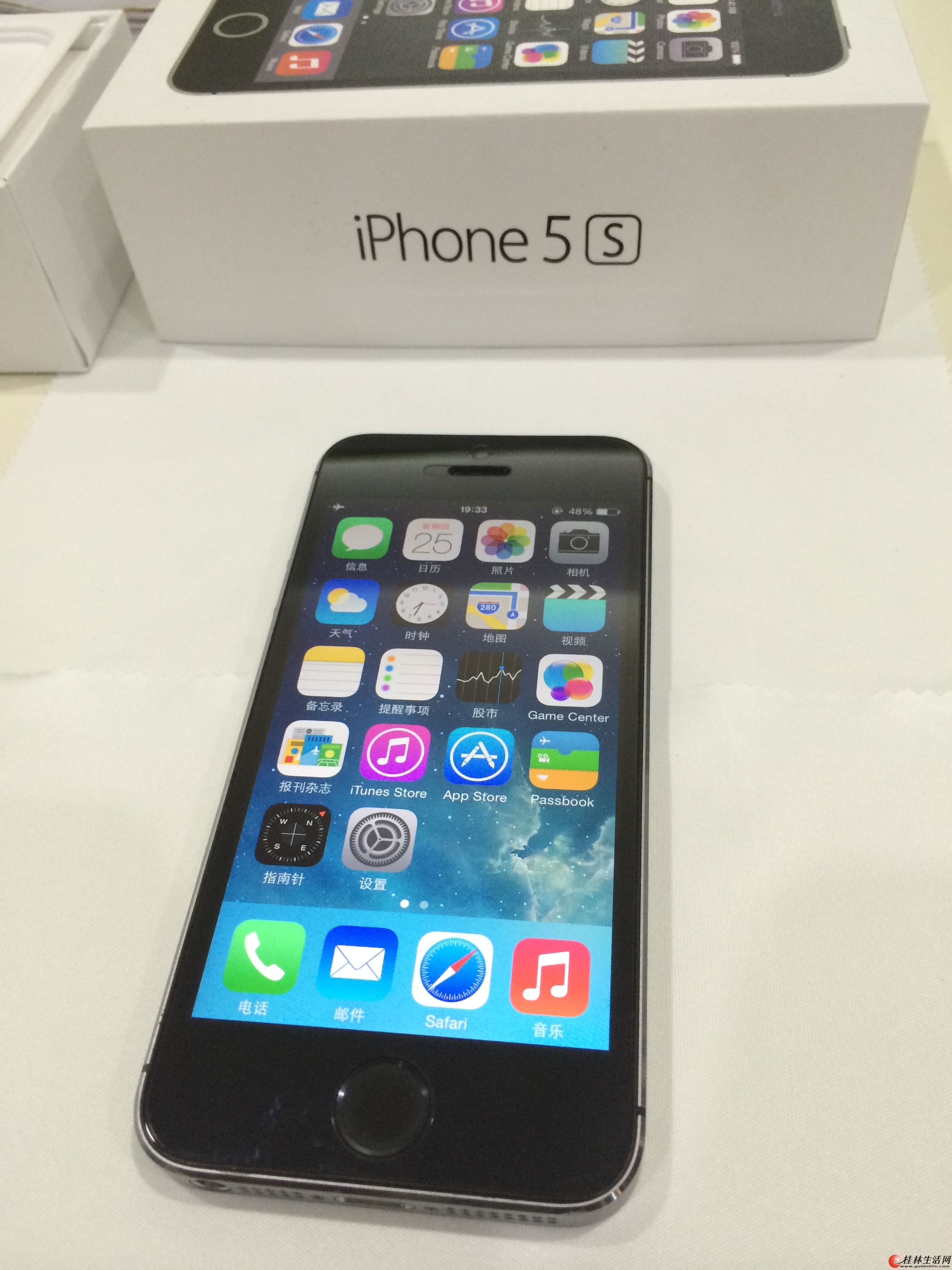 诚心出售美版5S 16G 两网无锁 深空灰色 - 二手手机 - 桂林分类信息 桂林二手市场